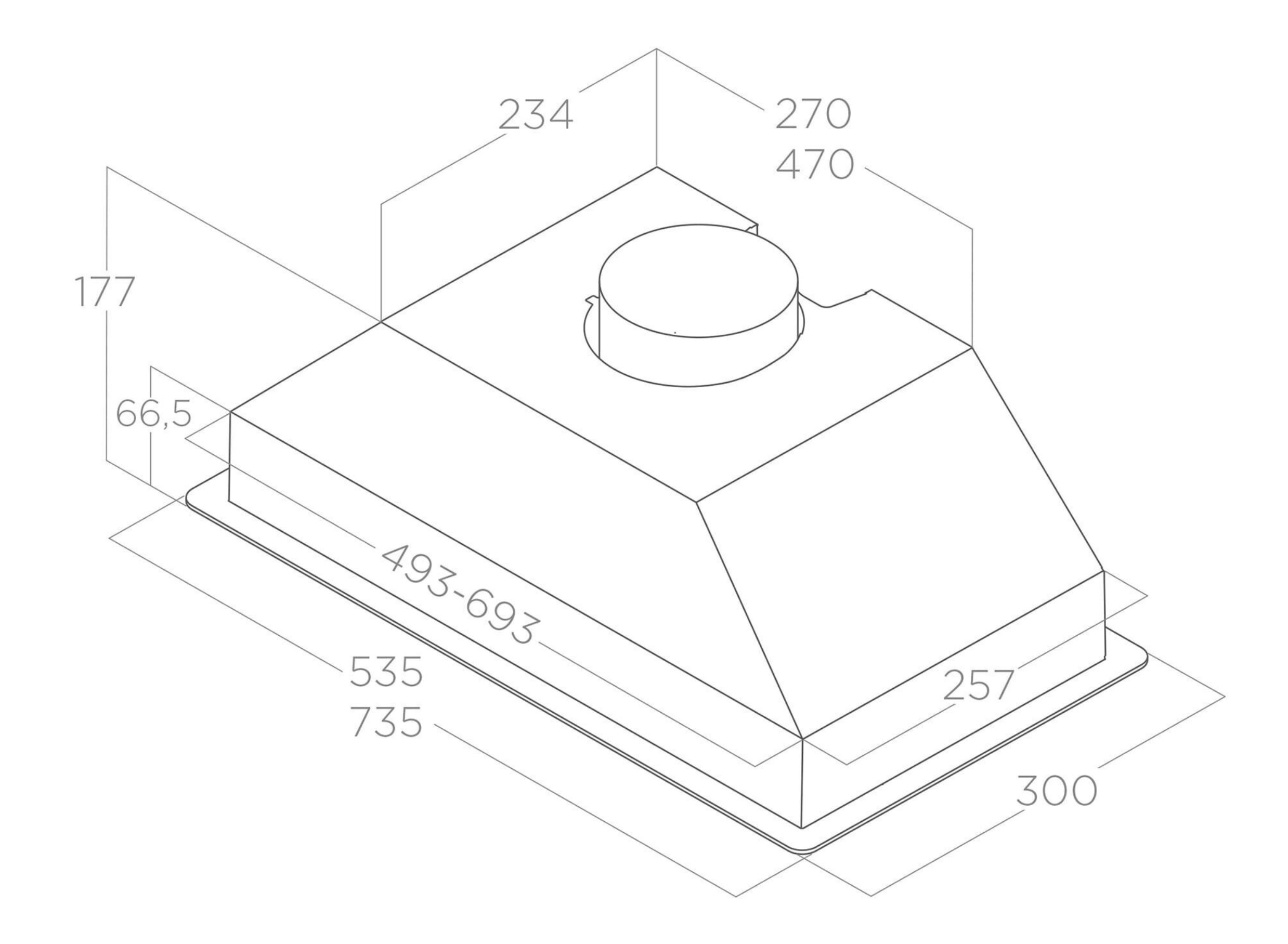 ERA BL/A/52 - Витяжки - Elica - магазин витяжок для вашої кухні